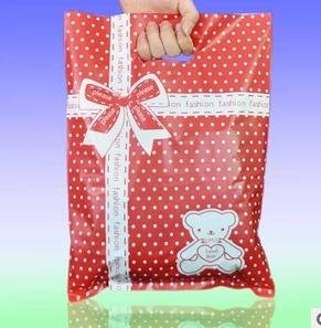hello kitty plastic shopping bag ,color printing bag