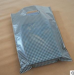 Custom design printed T-shirt plastic shopping bags