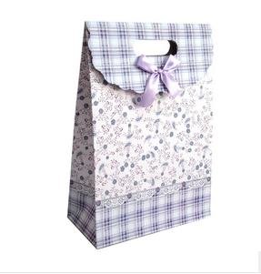 paper gift bag with bowknot ,cake bag