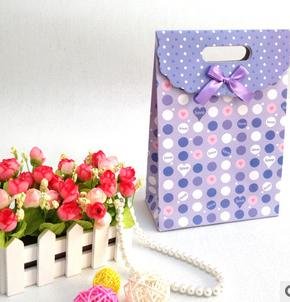 paper gift bag with bowknot ,cake bag