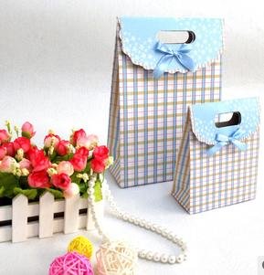 paper gift bag with bowknot ,cake bag