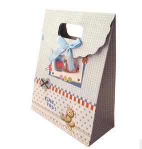 reusable shopping bag,bowknot shopping bag,paper gift bag