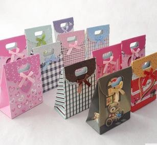 reusable shopping bag,bowknot shopping bag,paper gift bag
