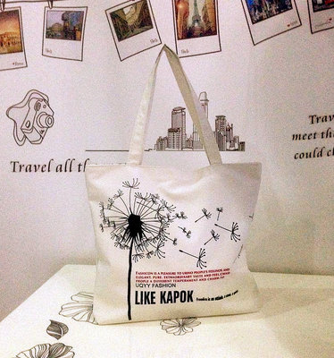 2014new style canvas Shopping bag