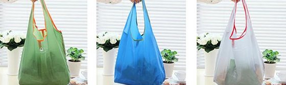 Promotional polyester foldable shopping bag ,supermarket bag