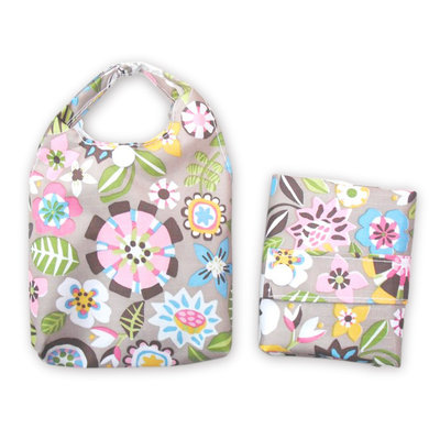 waterproof printed polyester mommy shopping bag