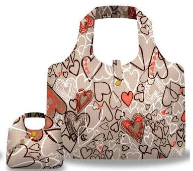 Large volume polyester shopping bag