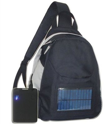 solar bags backpack for outdoor emergency charge