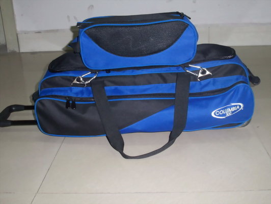 Customized Bowling Bag With Wheels 3balls