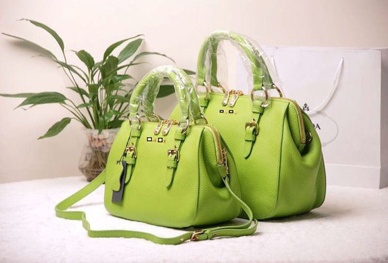leather fashion lady bowing handbag