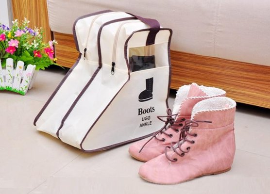 Shoes Shaped Design Boots Storage Bag