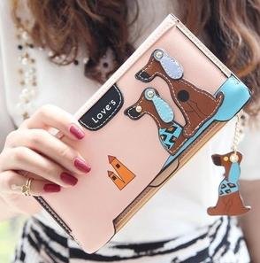 wholesale women long purse ,lady wallet,