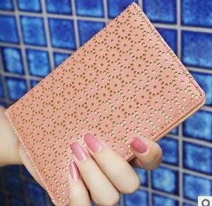 cute lady passport purse, card hold bag
