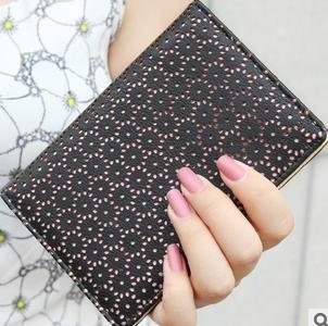 cute lady passport purse, card hold bag