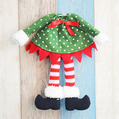 2015 Xmas decoration christmas bottle cloth red wine cloth bottle cover