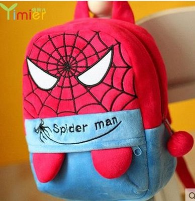 popular canvas backpack spider man