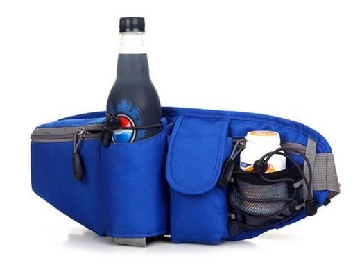 waterproof waist bum bag ，sports money running belt bags water bottle pouch pack