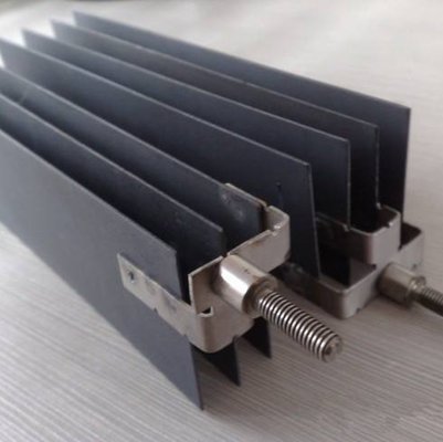 Ruthenium iridium Ir-Ta coated titanium anode plate for Water Treatment silver
