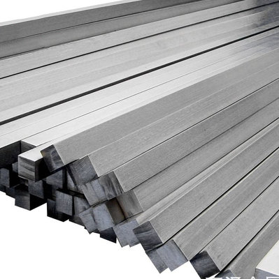 Grade 5 ti6al4v oblong titanium alloy bar flat square bar Titanium Alloy Bar silver colour