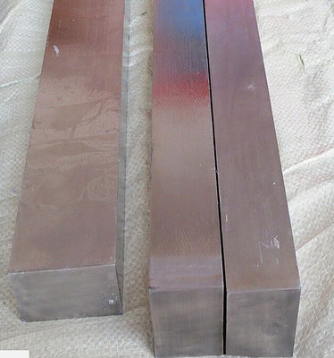 Grade 5 ti6al4v oblong titanium alloy bar flat square bar Titanium Alloy Bar silver colour