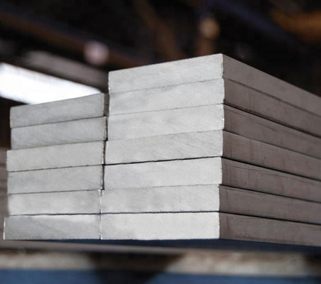 Grade 5 ti6al4v oblong titanium alloy bar flat square bar Titanium Alloy Bar silver colour