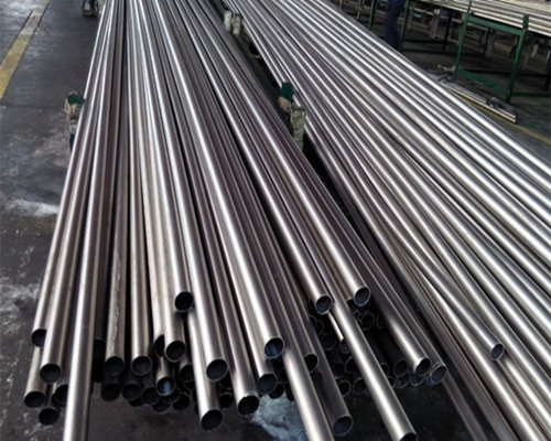 Titanium Seamless tube, ASTM B338 TitaniumTube for exchanger silver color
