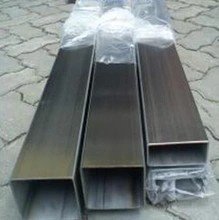 Titanium Square/Rectangular Titanium Tubes for Heat Exchanger silver color