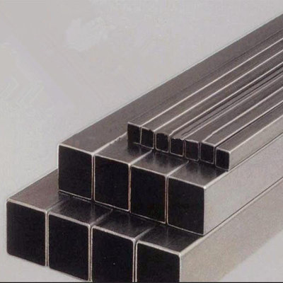 Titanium Square/Rectangular Titanium Tubes for Heat Exchanger silver color