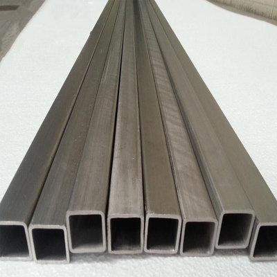 Titanium Square/Rectangular Titanium Tubes for Heat Exchanger silver color