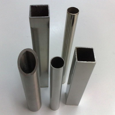 Titanium Square/Rectangular Titanium Tubes for Heat Exchanger silver color