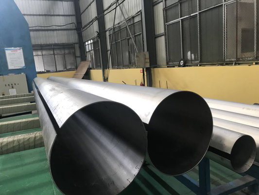 Titanium tube ASTM B338 Grade 2 seamless tube  High accuracy polishe silver