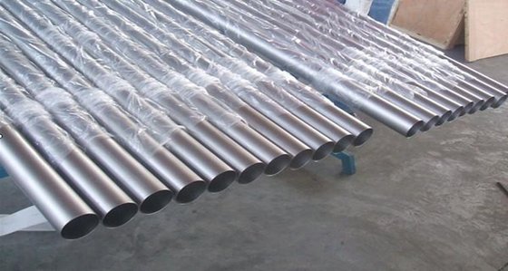Ti 3Al 2.5V Gr 9 Titanium bike frame tube and pipe seamless ti silver color