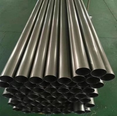 Factory price Grade 2 pure titanium tube ASTM B338 round/square silver color