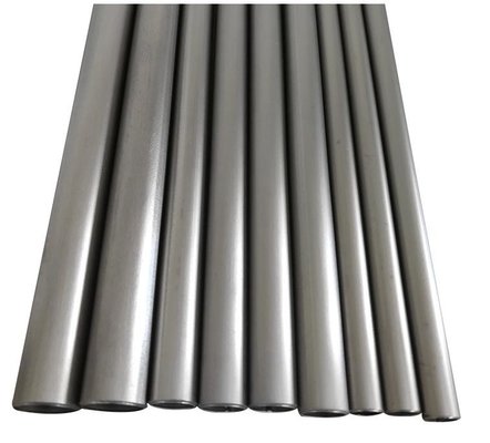 Factory price Grade 2 pure titanium tube ASTM B338 round/square silver color