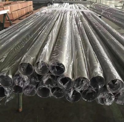 Factory price Grade 2 pure titanium tube ASTM B338 round/square silver color