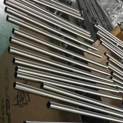 Factory price Grade 2 pure titanium tube ASTM B338 round/square silver color