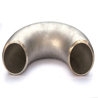 Medium Pressure 90 Degree Titanium Pipe Fitting Forged Butt Weld Elbow