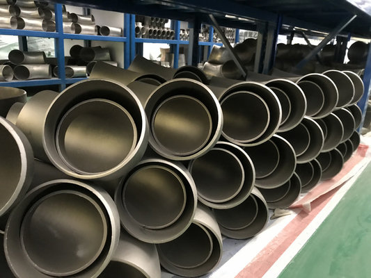 Factory price pipe fitting ASME B16.9 45, DN15-1200 NPS1/2''-48'' 90 degree GR2 titanium elbow