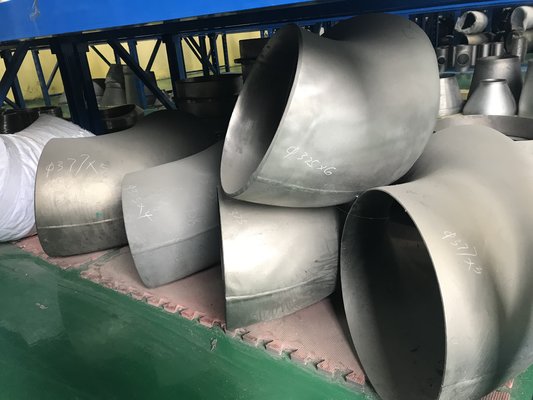 90 degree ISO5212 pipe fittings titanium stainless steel elbow
