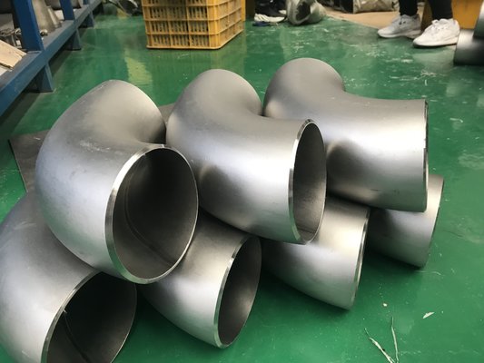 good quality titanium elbow nice price Hot sales Gr2 Pure Titanium Elbow with 90 angle for exhaust system