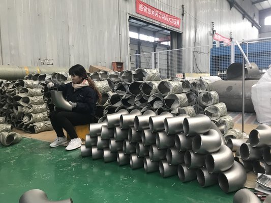good quality titanium elbow nice price Hot sales Gr2 Pure Titanium Elbow with 90 angle for exhaust system