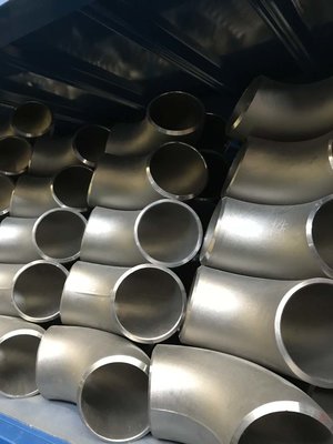 titanium bends/welding titanium elbow ASTM B16.9 ASTM B16.5 GR2 Pure/Ti Pipe Titanium Elbow