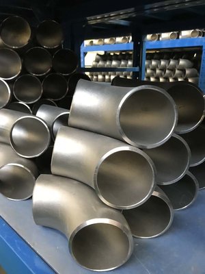 titanium bends/welding titanium elbow ASTM B16.9 ASTM B16.5 GR2 Pure/Ti Pipe Titanium Elbow