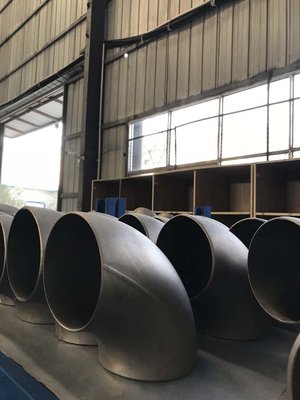Factory products ASTM b363 titanium alloy grade 7 elbow for water dispenser