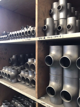 Titanium gr2 pipe fitting tee 8" dn 200 gr2 gr7 gr12 titanium/nickel pipe tee