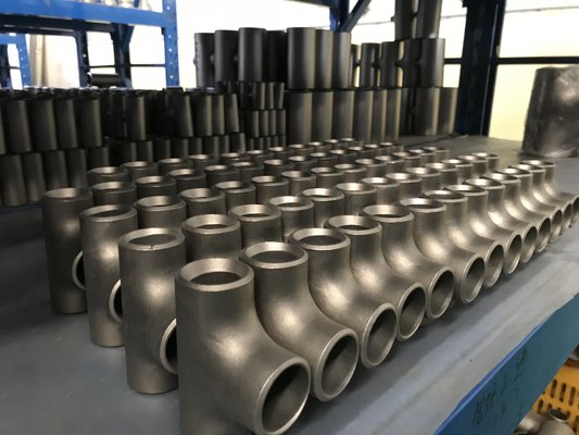 Hot sale Gr7 titanium tee for pipe fitting  Hot Sales Titanium pipe titanium equal tee The drawings custom