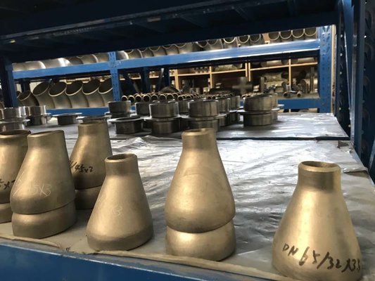 ASTM B363 GR1 GR2 Gr5 Gr7 Gr9 DN Titanium Reducer 2 inch pipe tee Metric galvanized