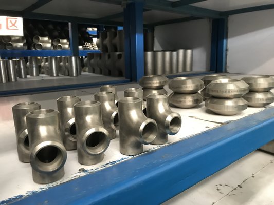 EXW price ASME16.9 Gr2 TItanium Tee from China Chemical Industry Pipe Fitting Titanium tee
