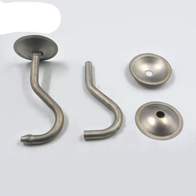 Industrial Stainless Steel Titanium Aluminum Plastic CNC Machine Parts silver