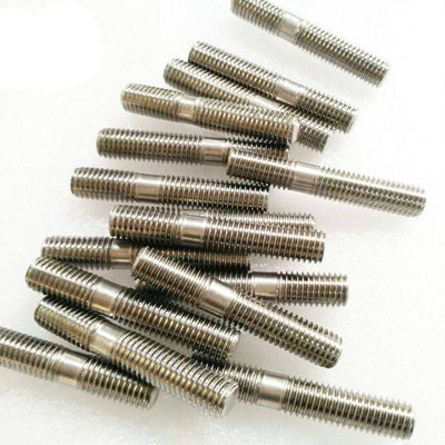 Industrial Stainless Steel Titanium Aluminum Plastic CNC Machine Parts silver